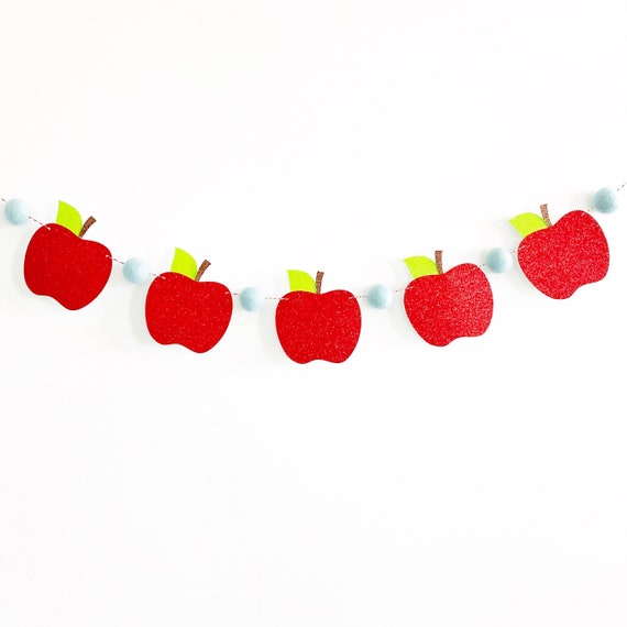 School Apple Border