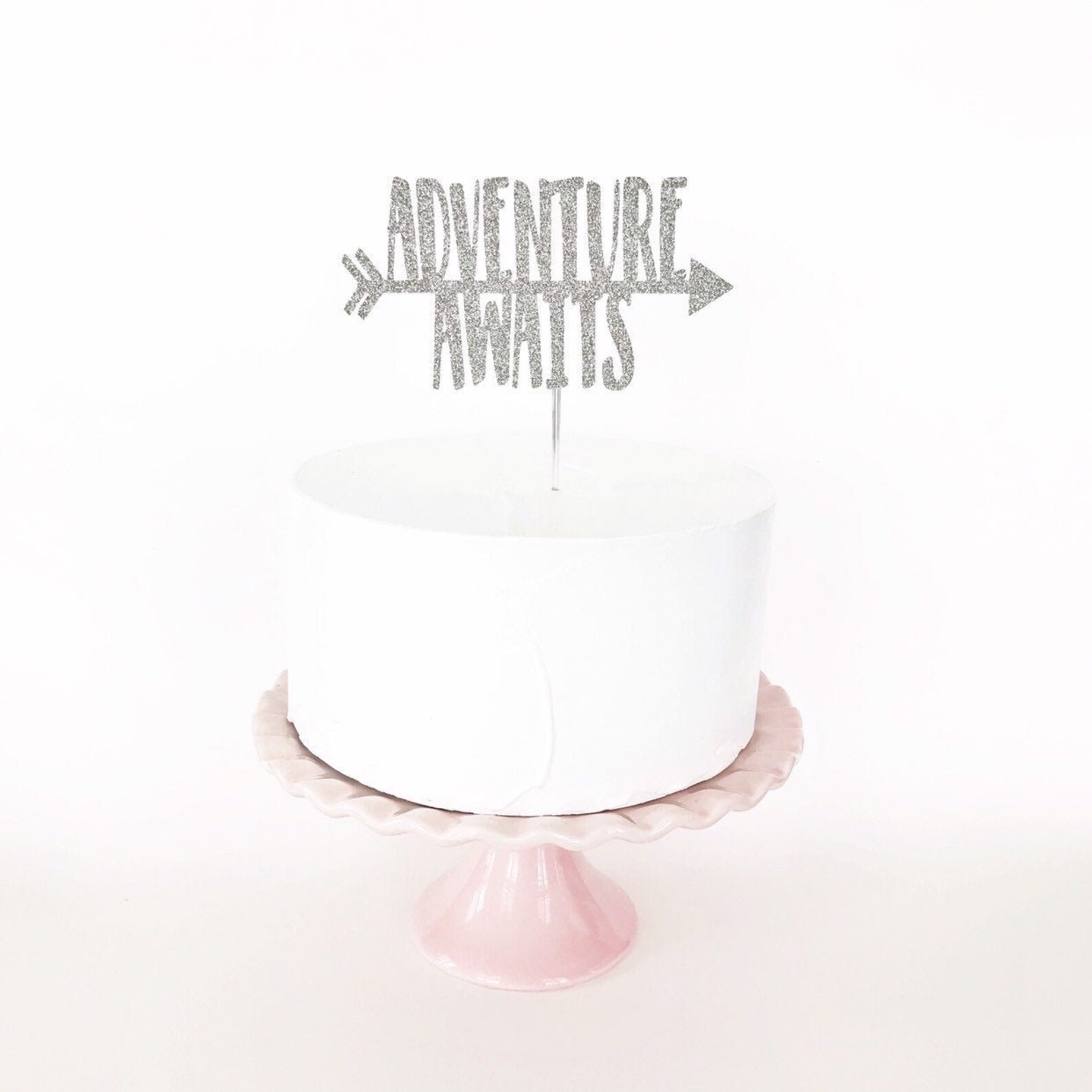 Adventure Awaits Cake Topper | Etsy