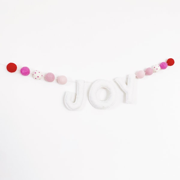 Joy Banner - Etsy