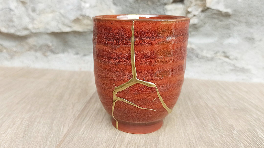 KINTSUGI VASE , Made in Japan Ceramic - Etsy