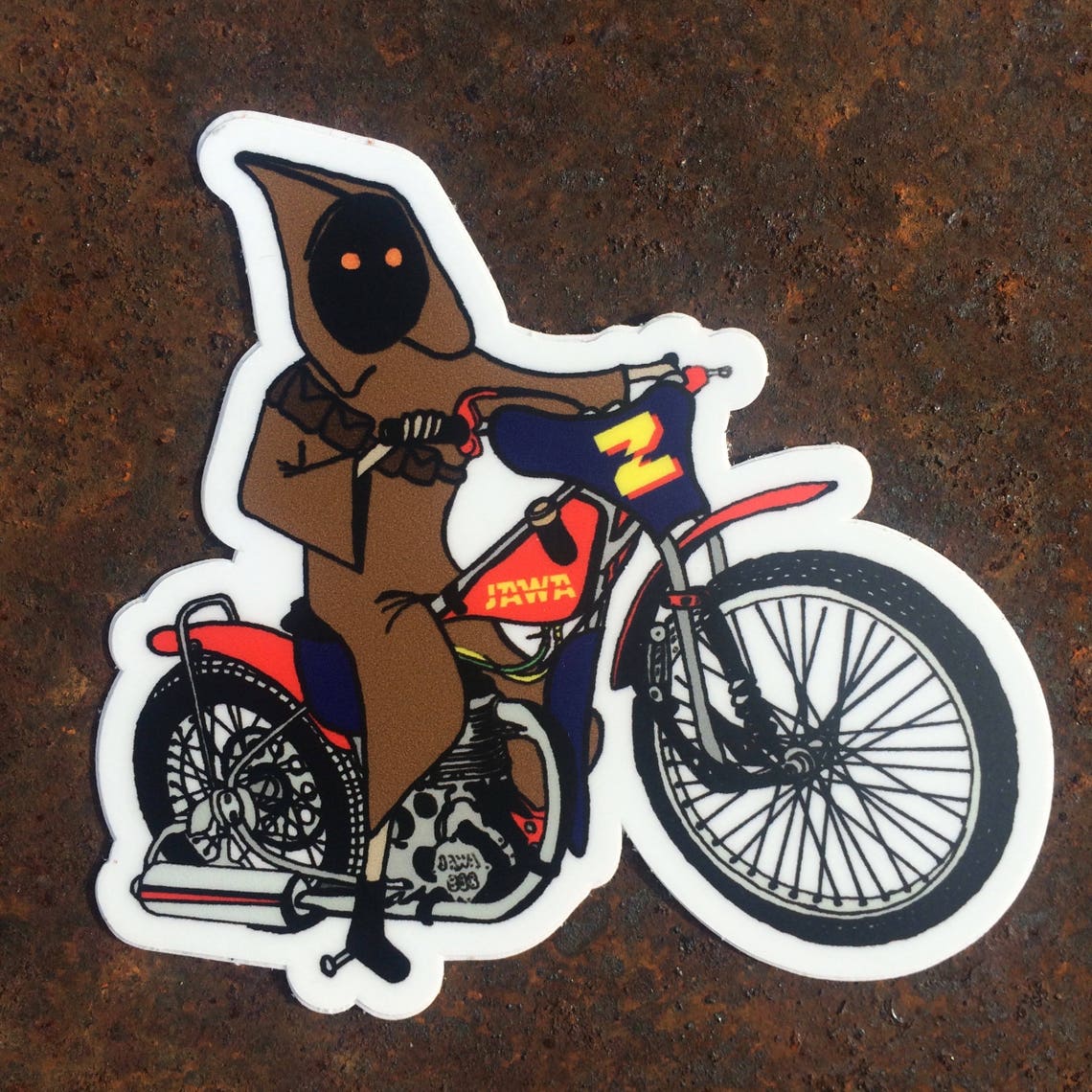 Jawa on Jawa Vinyl Die-cut Sticker - Etsy