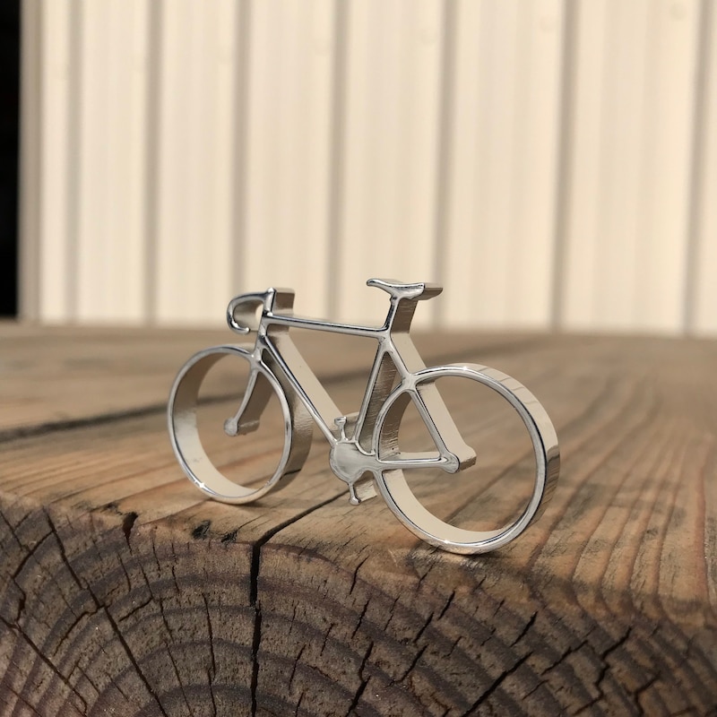 Bicycle Keychain - Etsy