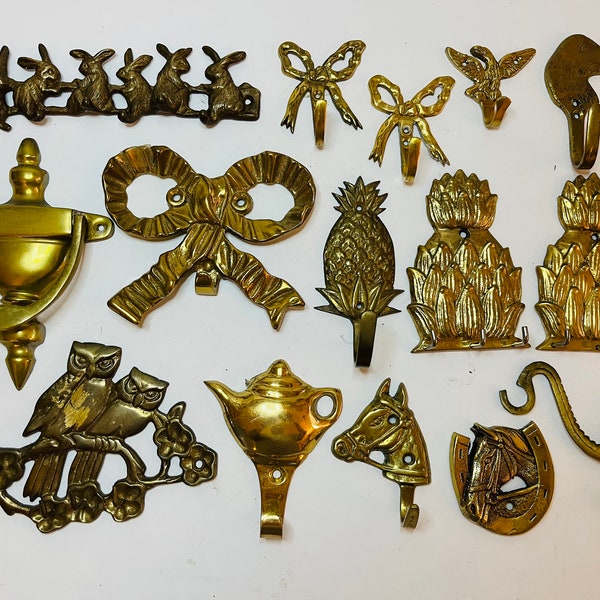 Wall Hooks Vintage - Etsy