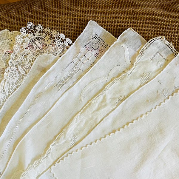 Vintage Handkerchief - Etsy