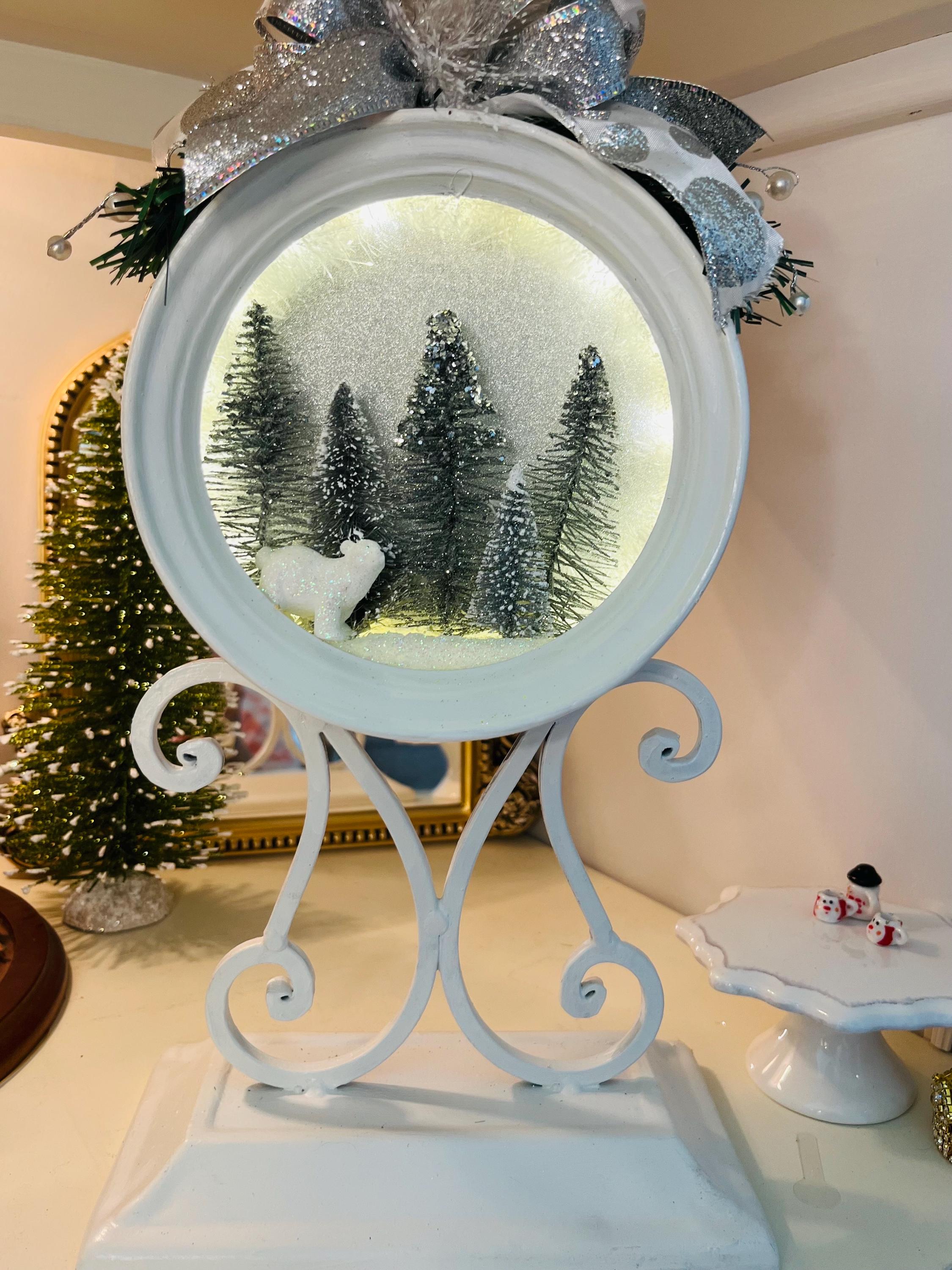 Christmas Miniature Shadow Boxes in Repurposed Clocks - Etsy