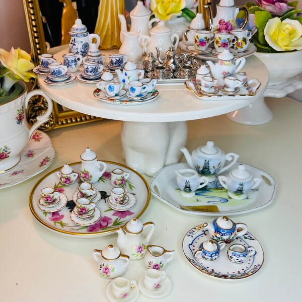 Tiny Tea Set - Etsy
