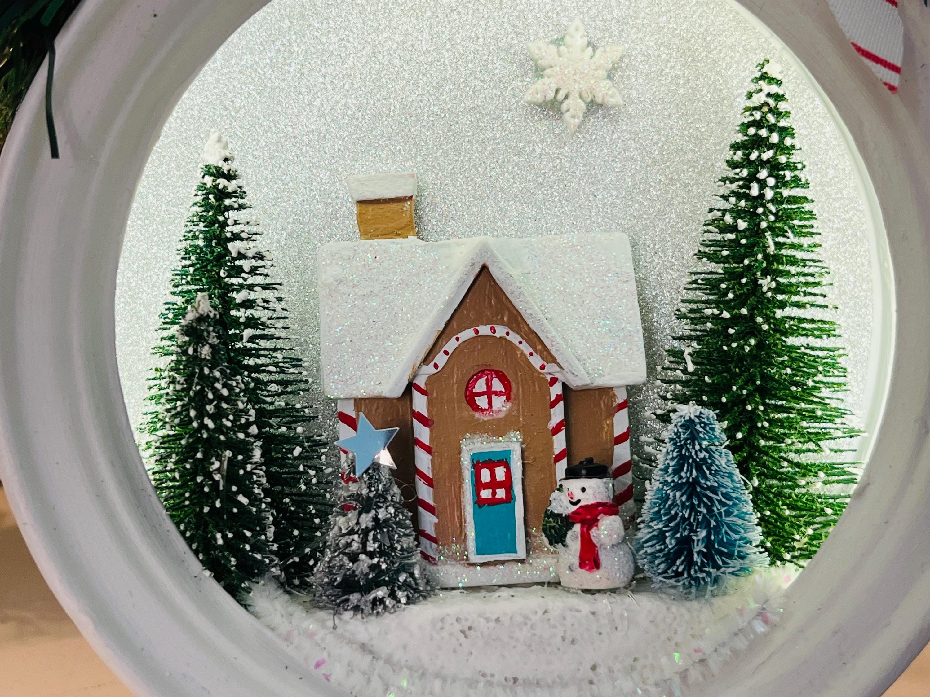 Christmas Miniature Shadow Boxes in Repurposed Clocks - Etsy