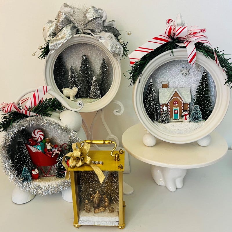 Christmas Shadow Box - Etsy