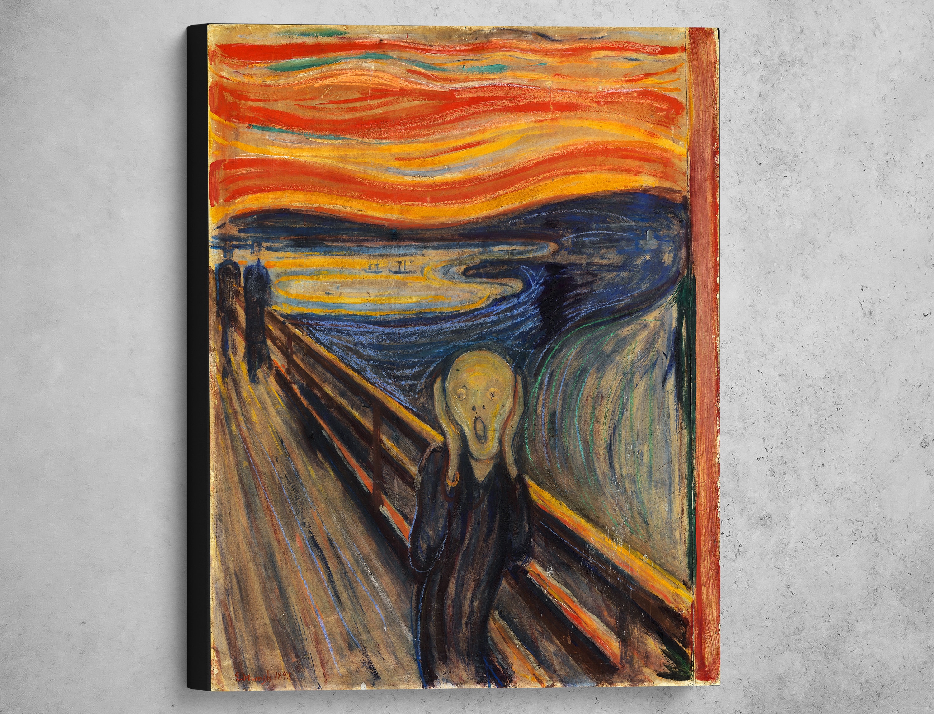 The Scream Edvard Munch The Scream Edvard Munch Edvard | Etsy