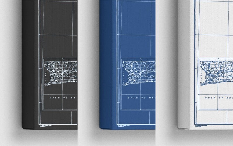 Denver Map Denver Poster Denver Print Vintage Denver Map - Etsy