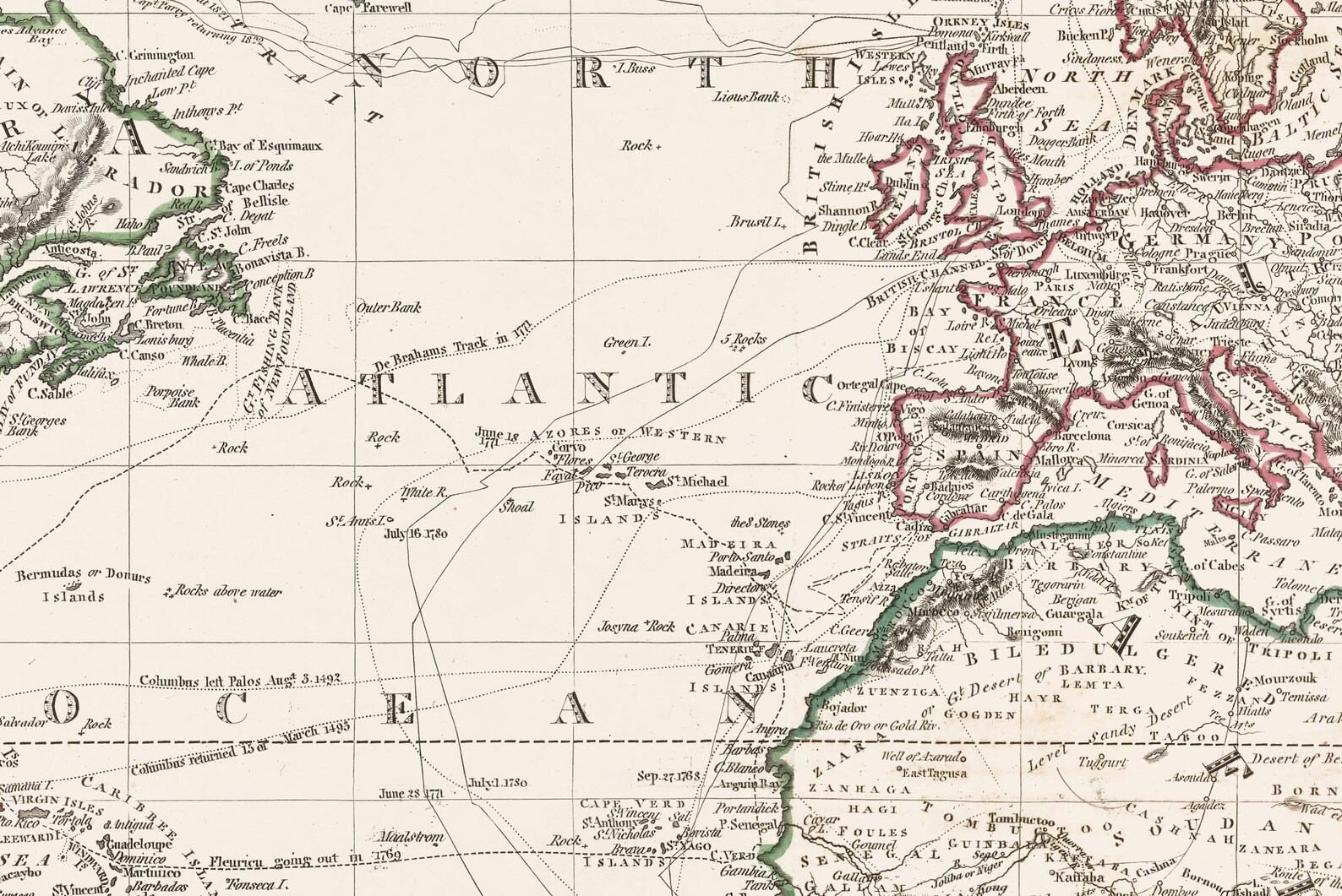 World Map Canvas Map of the World Map of World World World | Etsy