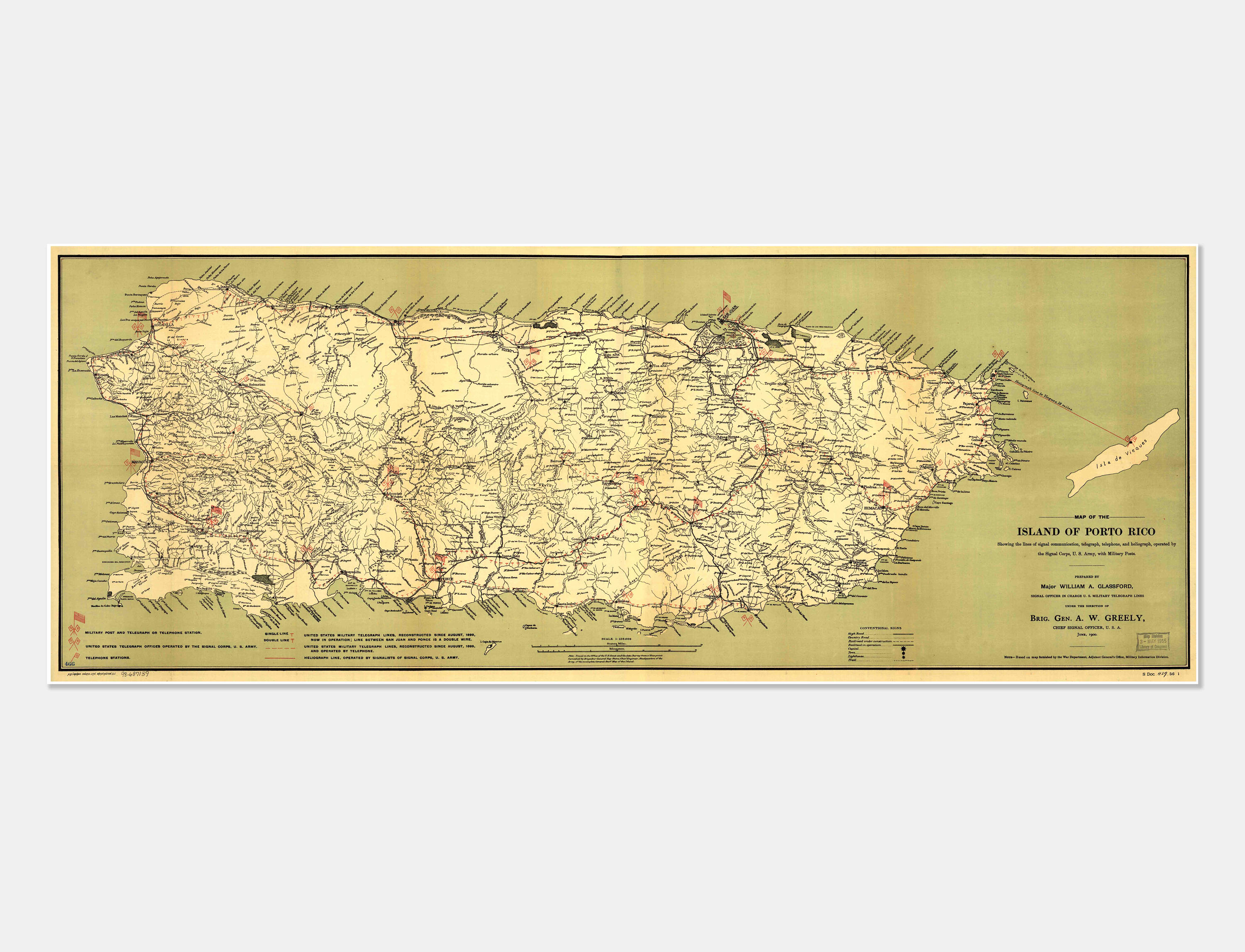 Puerto Rico Map Puerto Rico Print Puerto Rico Puerto Rico | Etsy