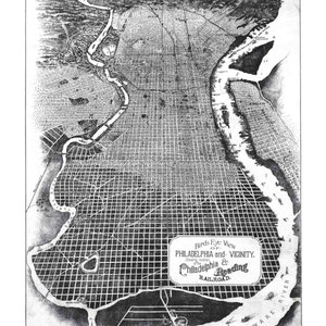 Philadelphia, Philadelphia Art, Philadelphia Map, Philly Love, Philly ...