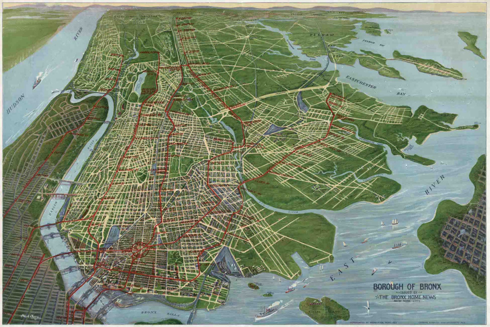 Bronx Bronx Map Map of Bronx Canvas Map Bronx Art Bronx | Etsy