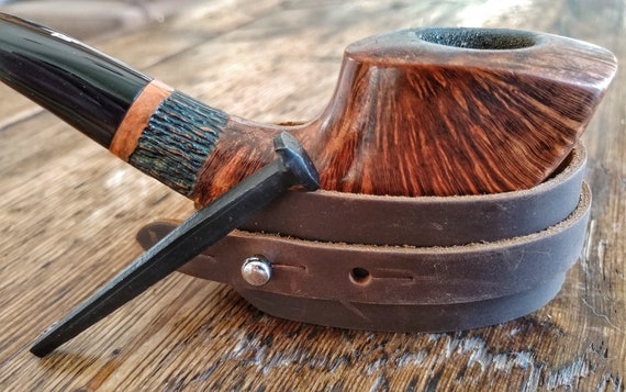 Newly Designed Leather Pipe Holder - Etsy