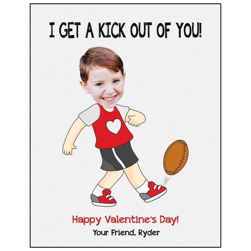Sports Valentine - Etsy