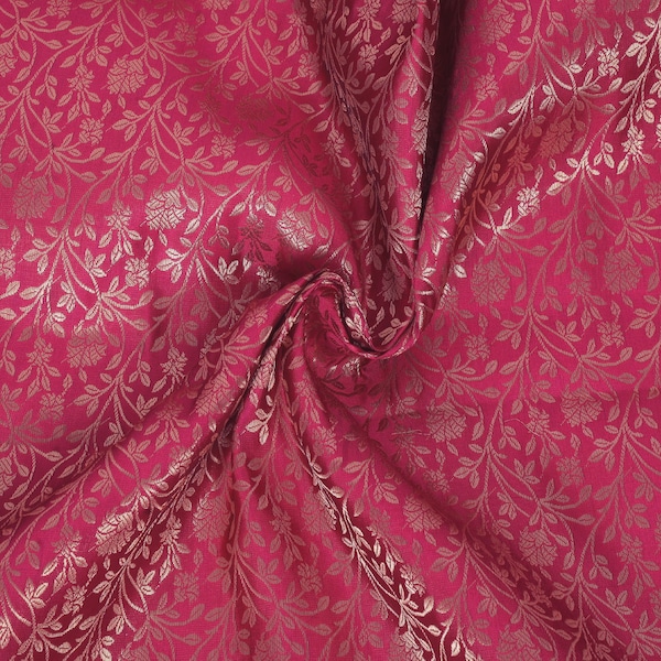 Magenta Silk Fabric - Etsy