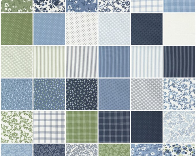 Nantucket Summer Layer Cake (10" Squares) by Moda - Etsy
