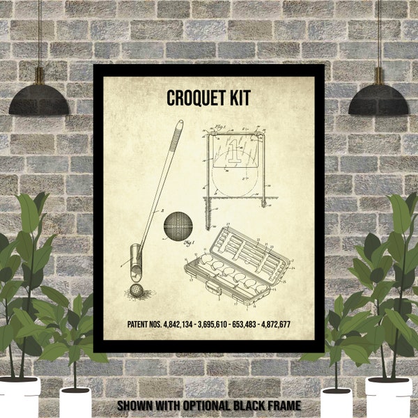 Croquet - Etsy