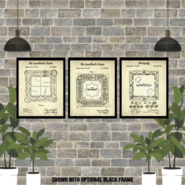 Monopoly Poster - Etsy