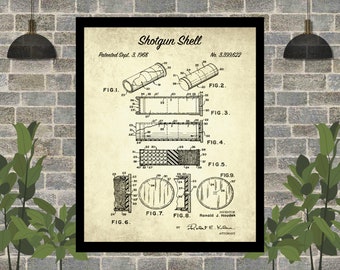 Shotgun Shell Poster - Etsy