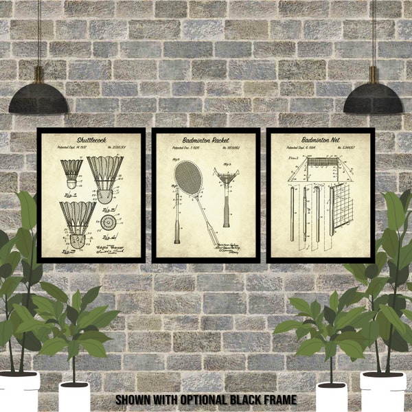 Badminton Wall Art - Etsy