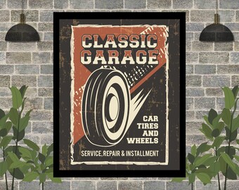 Auto Repair Wall Art - Etsy
