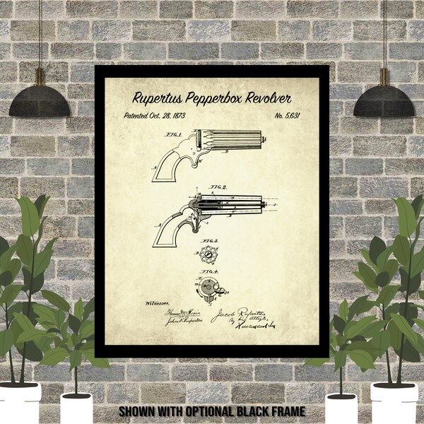 Pepperbox Revolver - Etsy