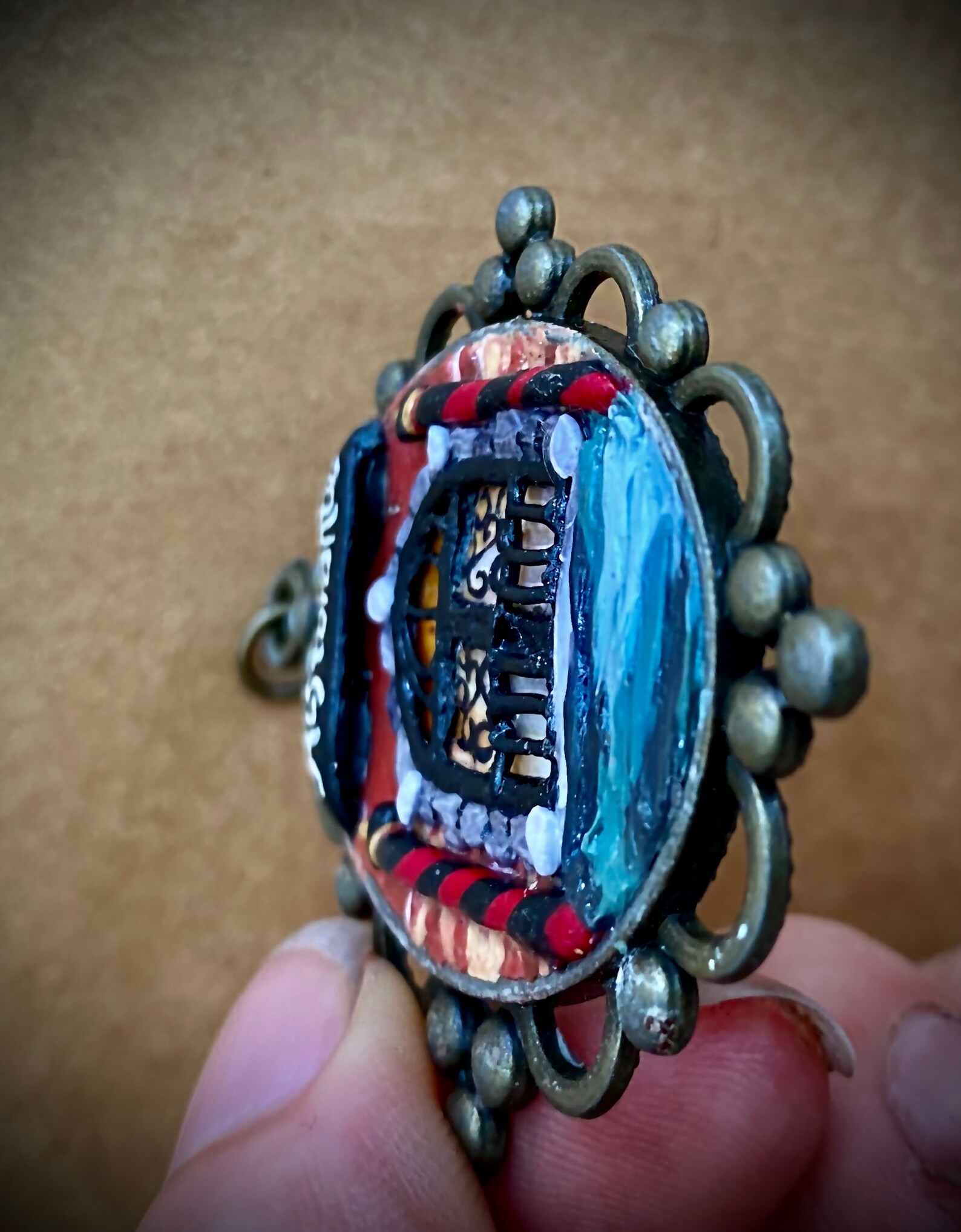 Hand Sculpted Italian Pendant Necklace - Etsy