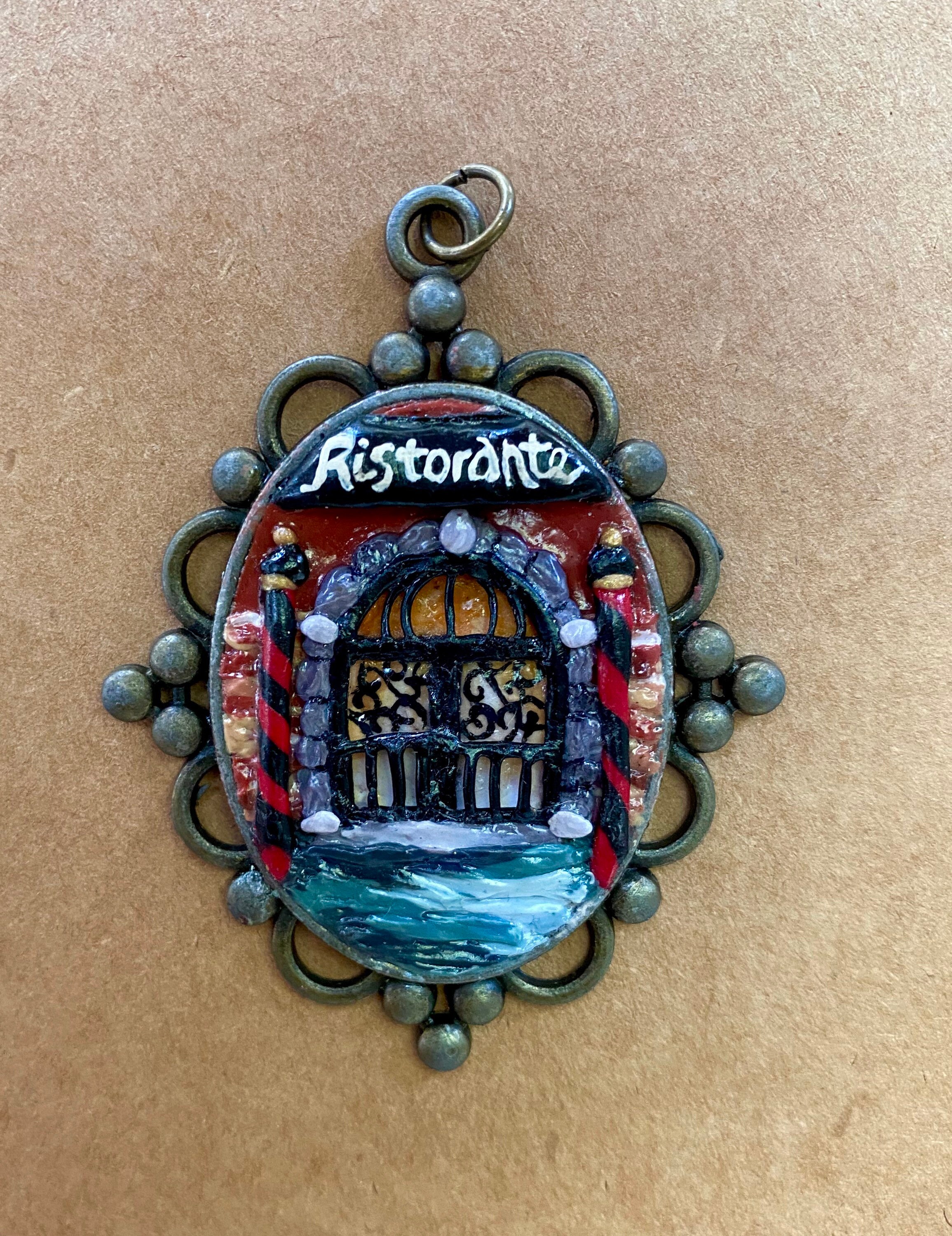 Hand Sculpted Italian Pendant Necklace - Etsy