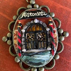 Hand Sculpted Italian Pendant Necklace - Etsy