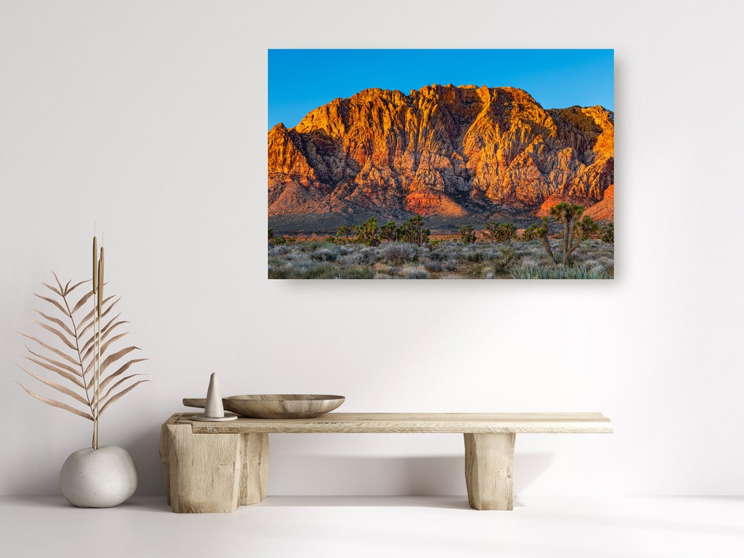 Red Rock Canyon Las Vegas, Wall Art Red Rock Canyon, Wall Hanging Home ...