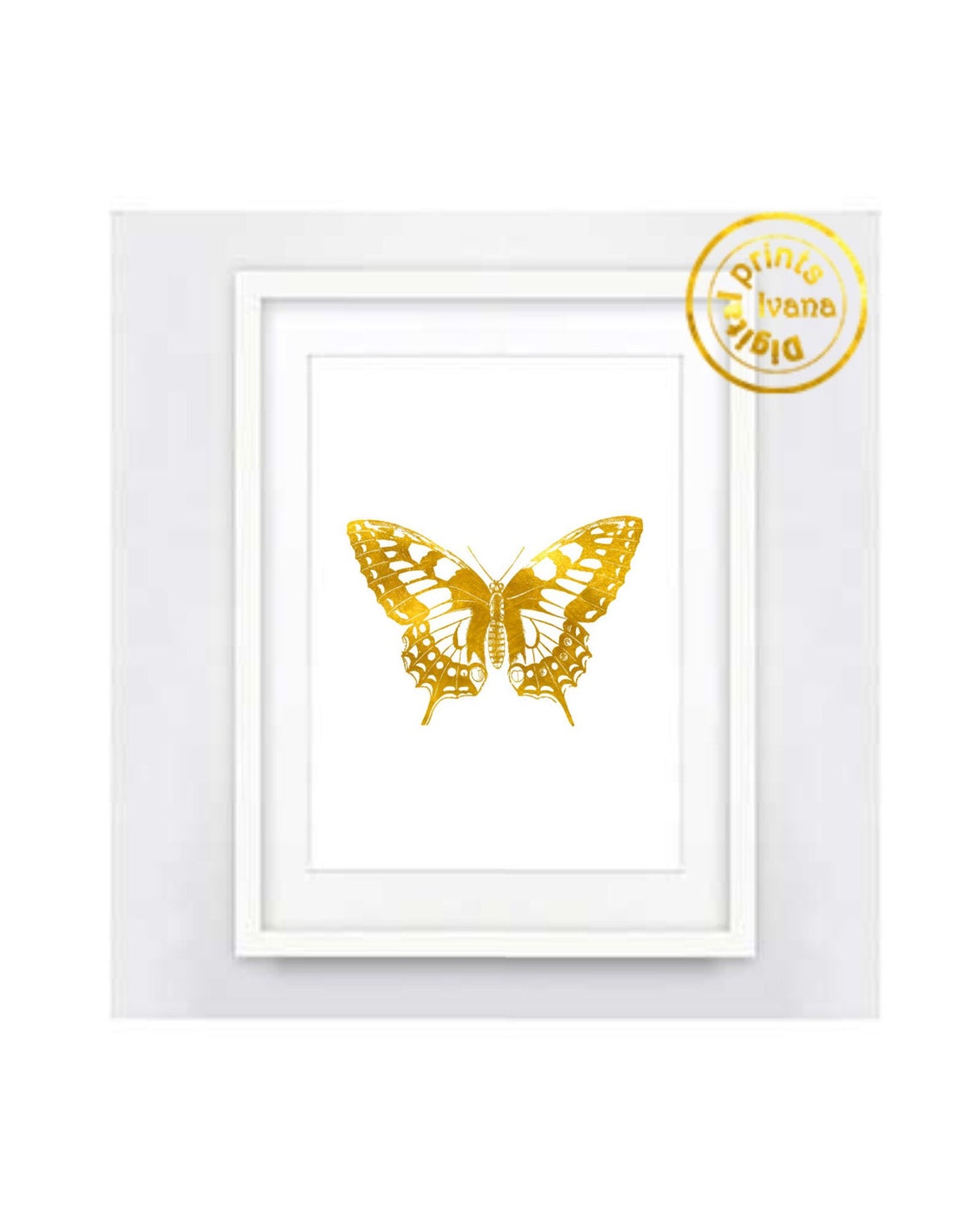 Printable Wall Art Digital Prints Home Decor Gold Foil Print - Etsy