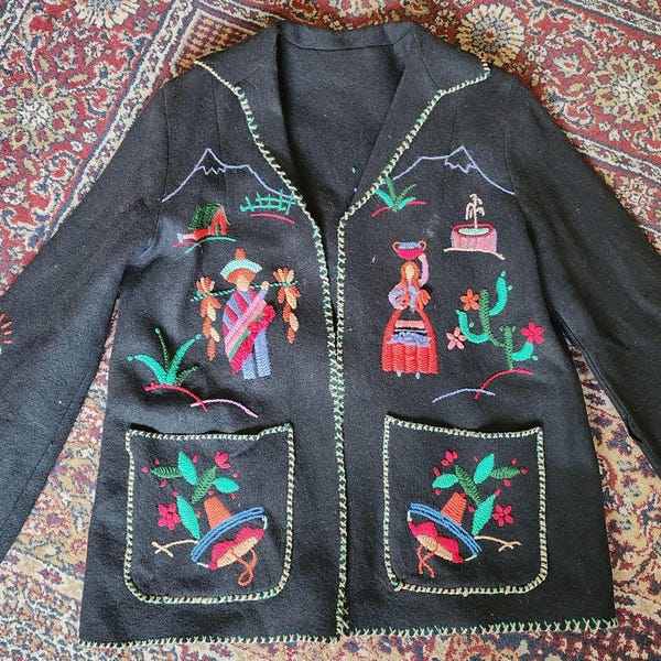 Mexican Tourist Jacket - Etsy