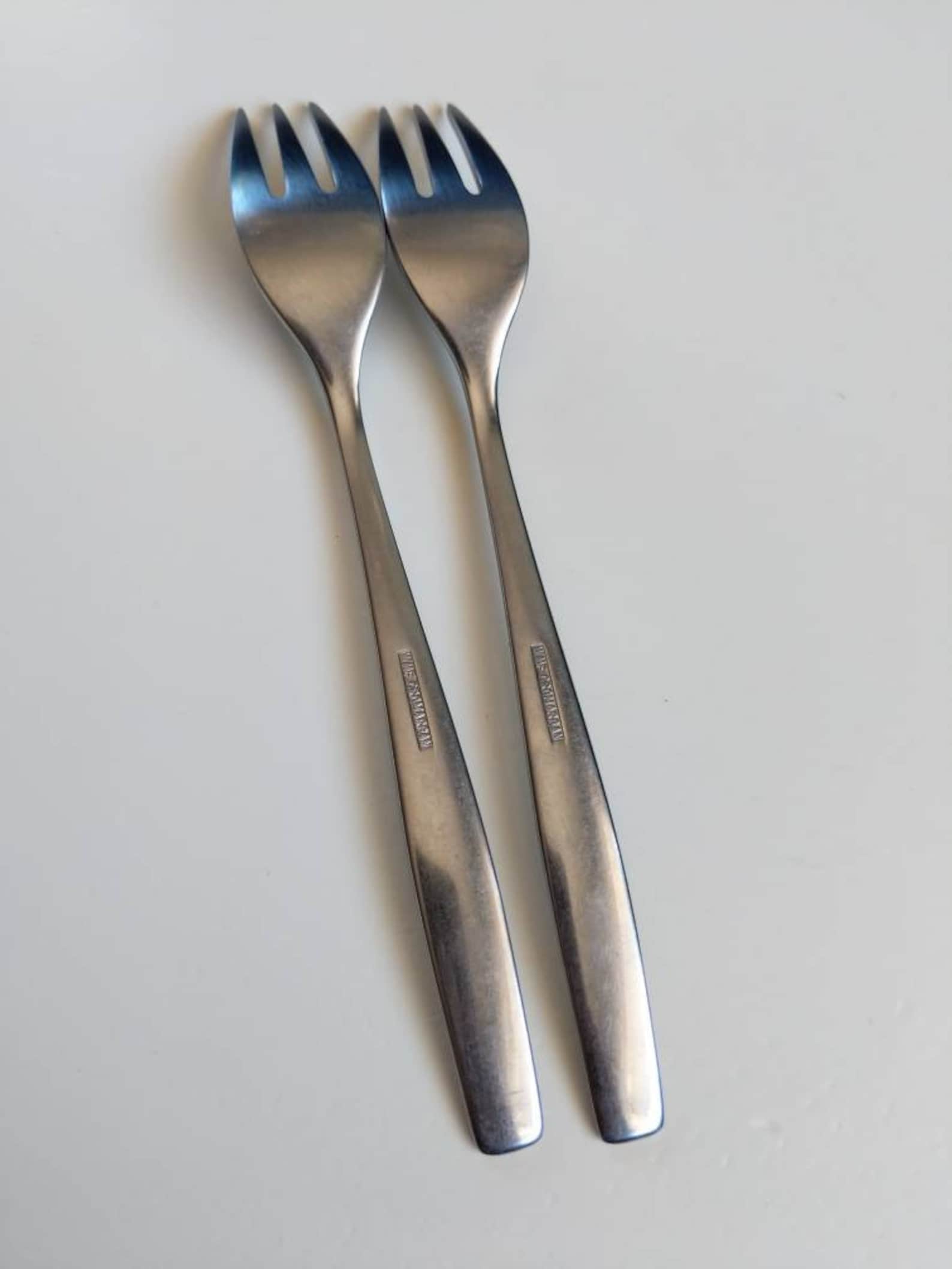 Vintage WMF Cromargan Germany FRANKFURT Pastry Forks Set of Two - Etsy