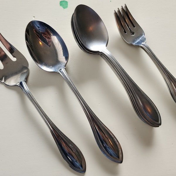 1980s Vintage Oneida Flatware - Etsy