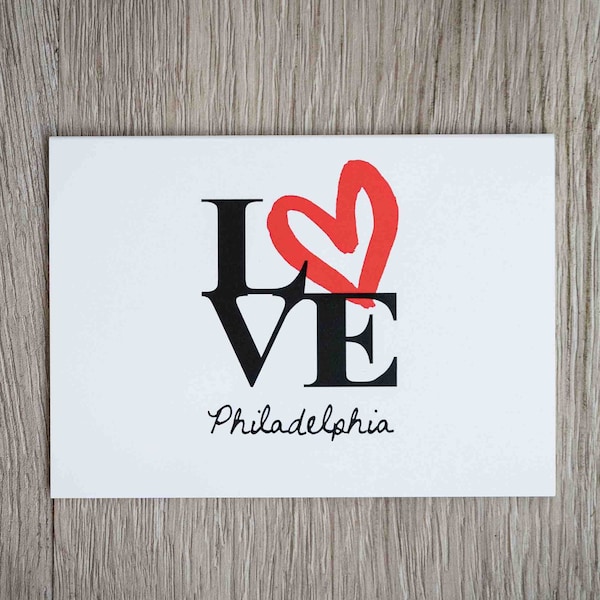 Philadelphia Love - Etsy
