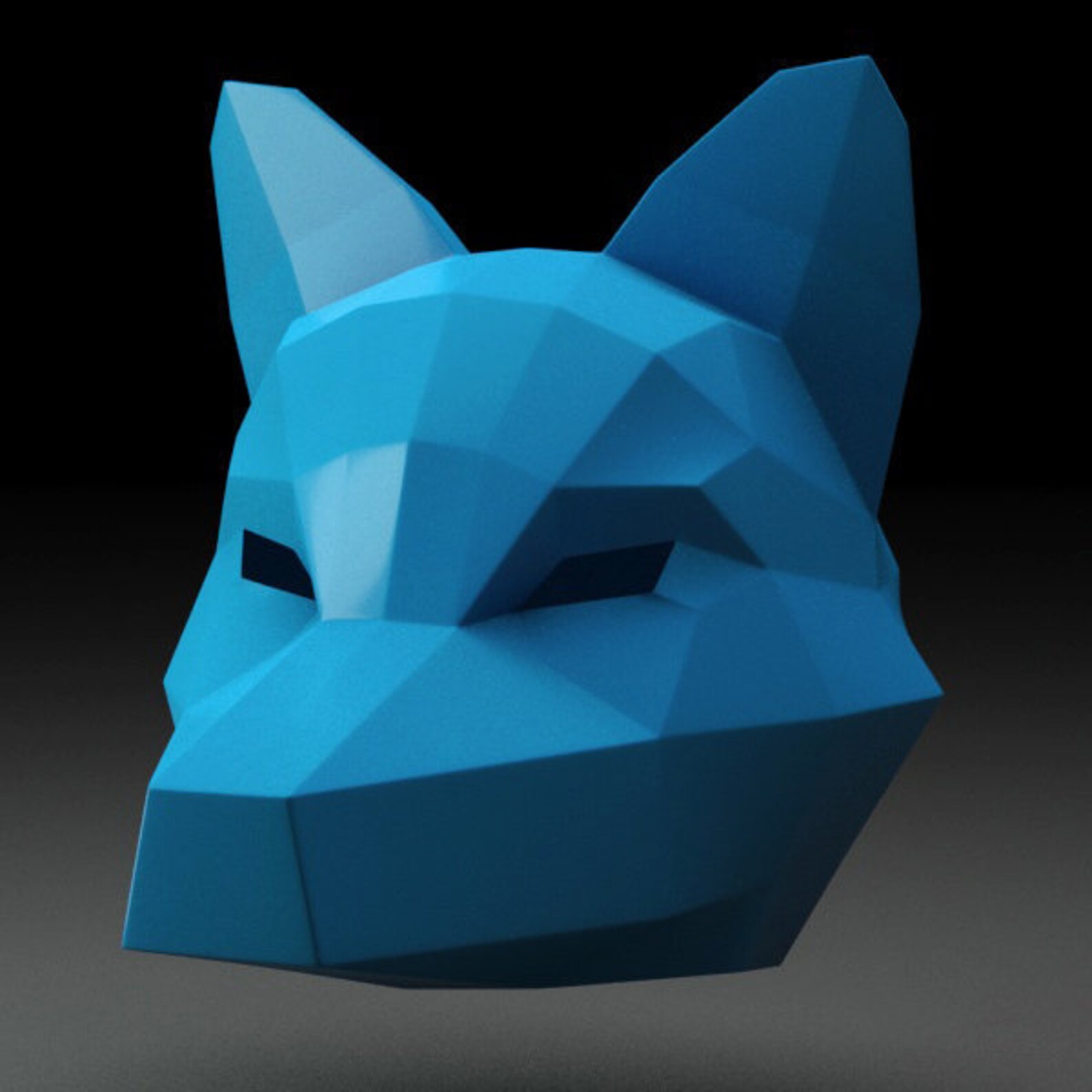 Fox Mask Papercraft Costumes DIY - Etsy Canada