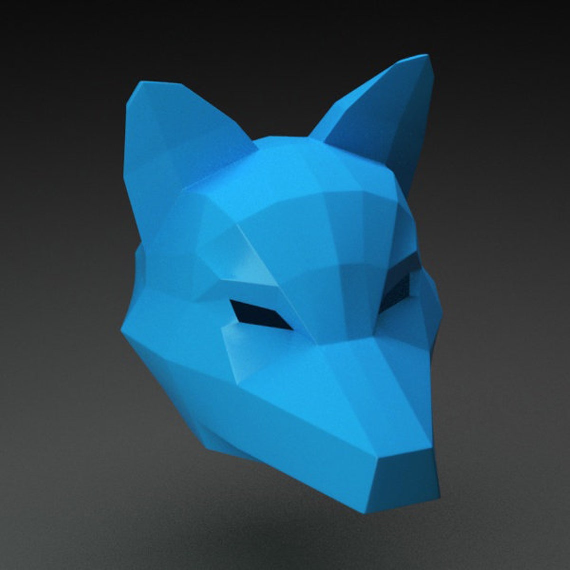 Fox Mask Papercraft Costumes DIY - Etsy Canada
