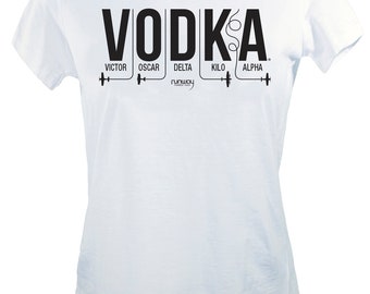 Vodka Made Me Do It Ladies Glitter Short Sleeve V-neck T-shirt - Etsy