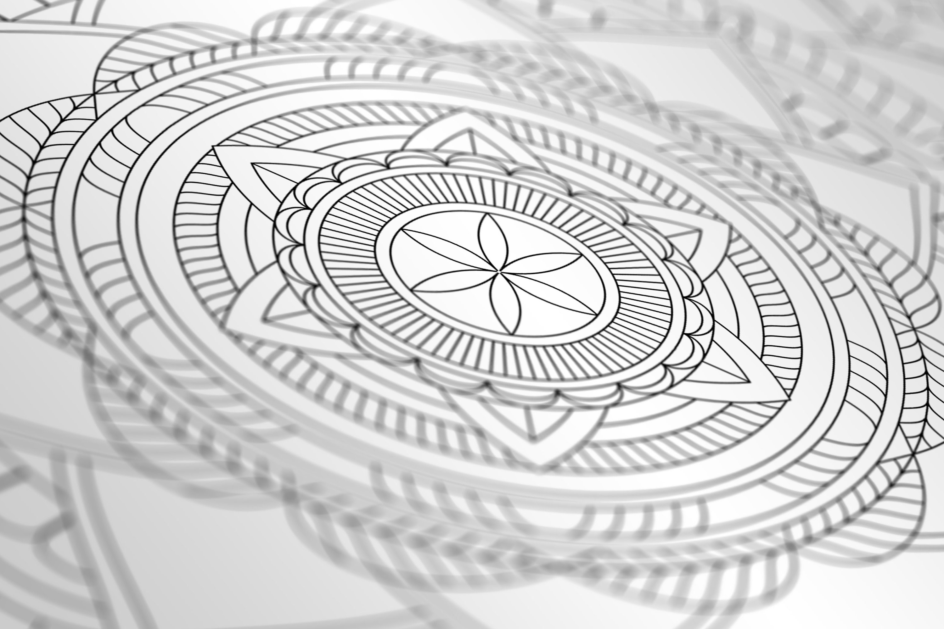 Mandala Coloring Pages Book - Digital Printable PDF for Adults - Stress ...