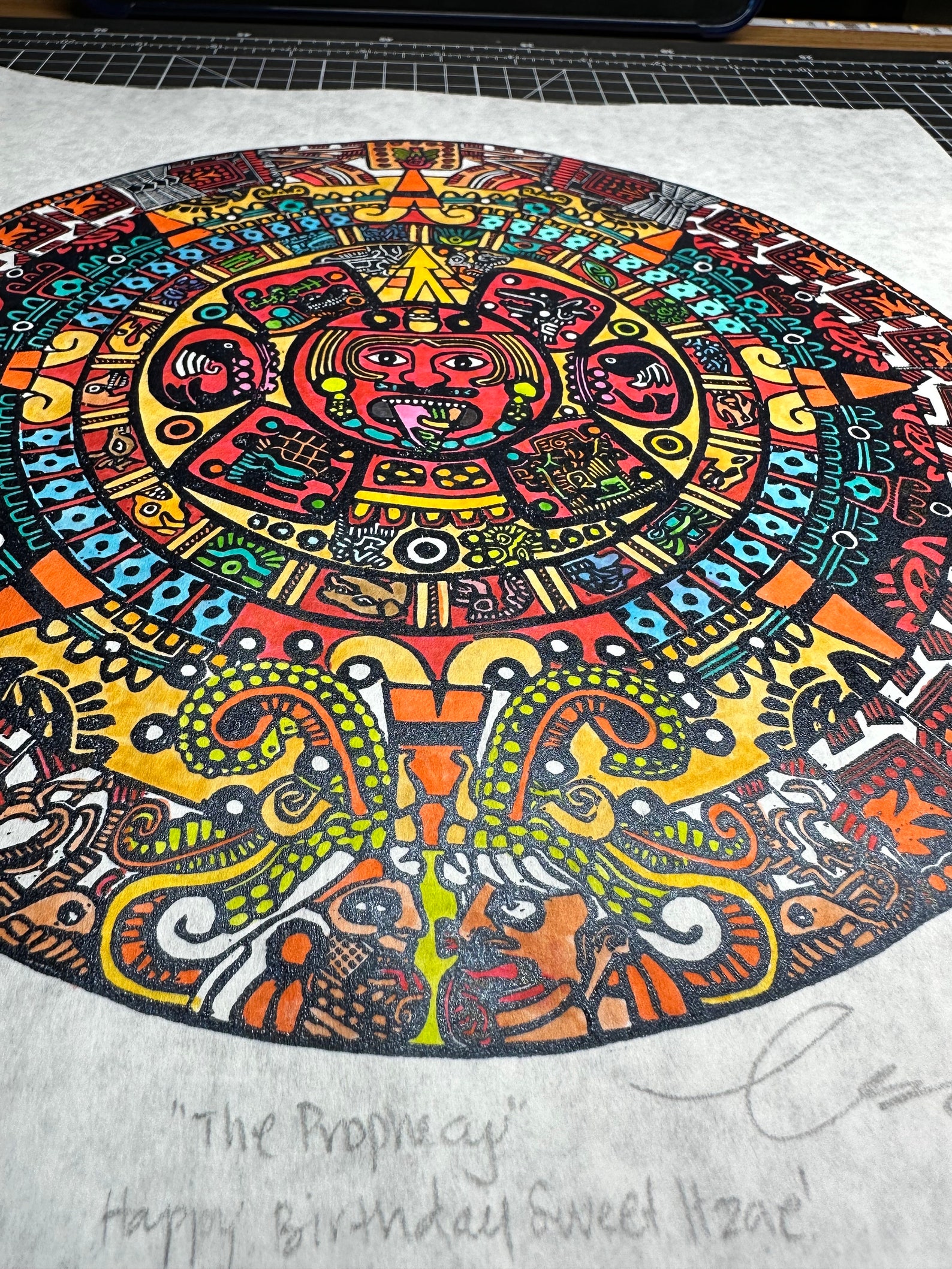 The Prophecy (mayan Calendar) - Etsy