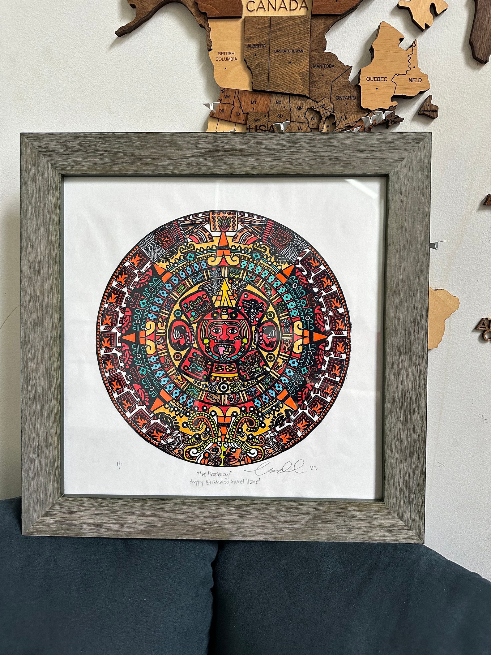 The Prophecy (mayan Calendar) - Etsy