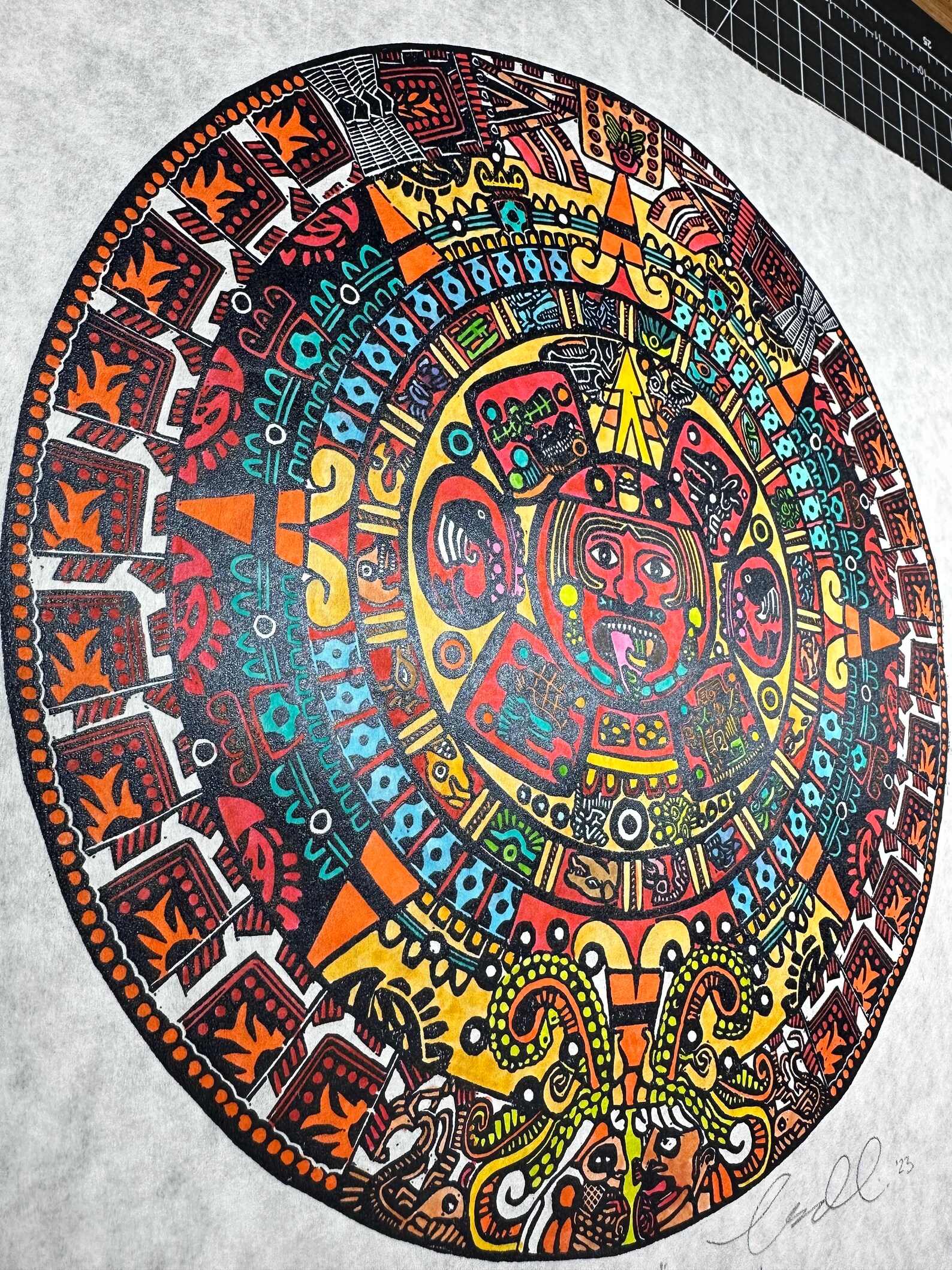 The Prophecy (mayan Calendar) - Etsy