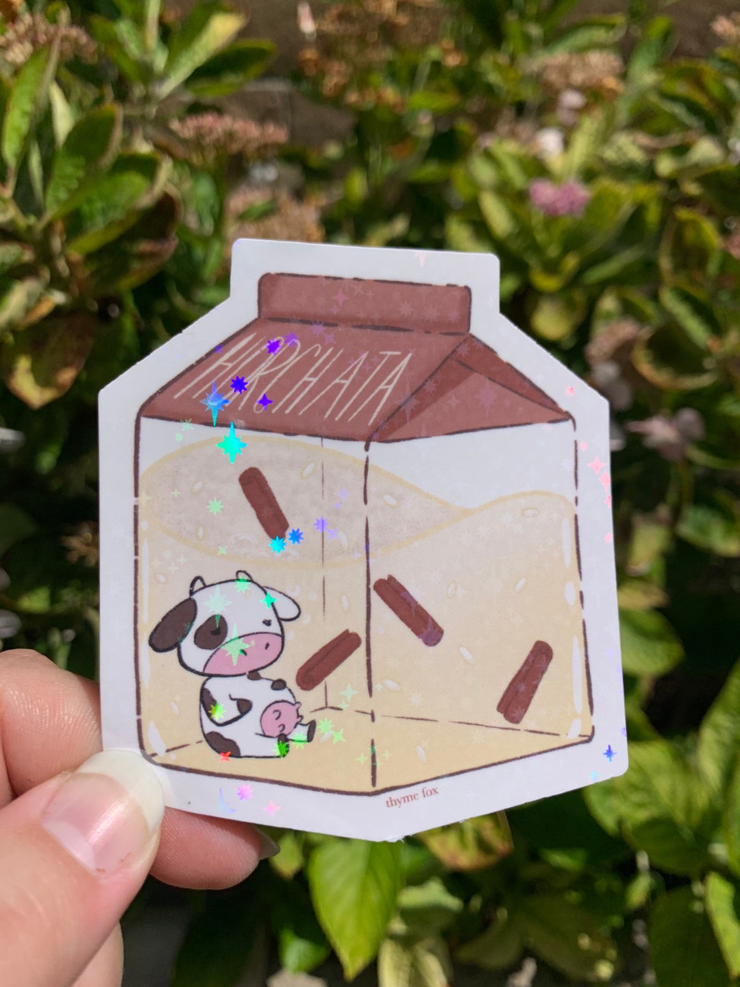 Horchata MILK Carton STICKER Cute, Kawaii, STATIONARY, Journaling, Gift ...