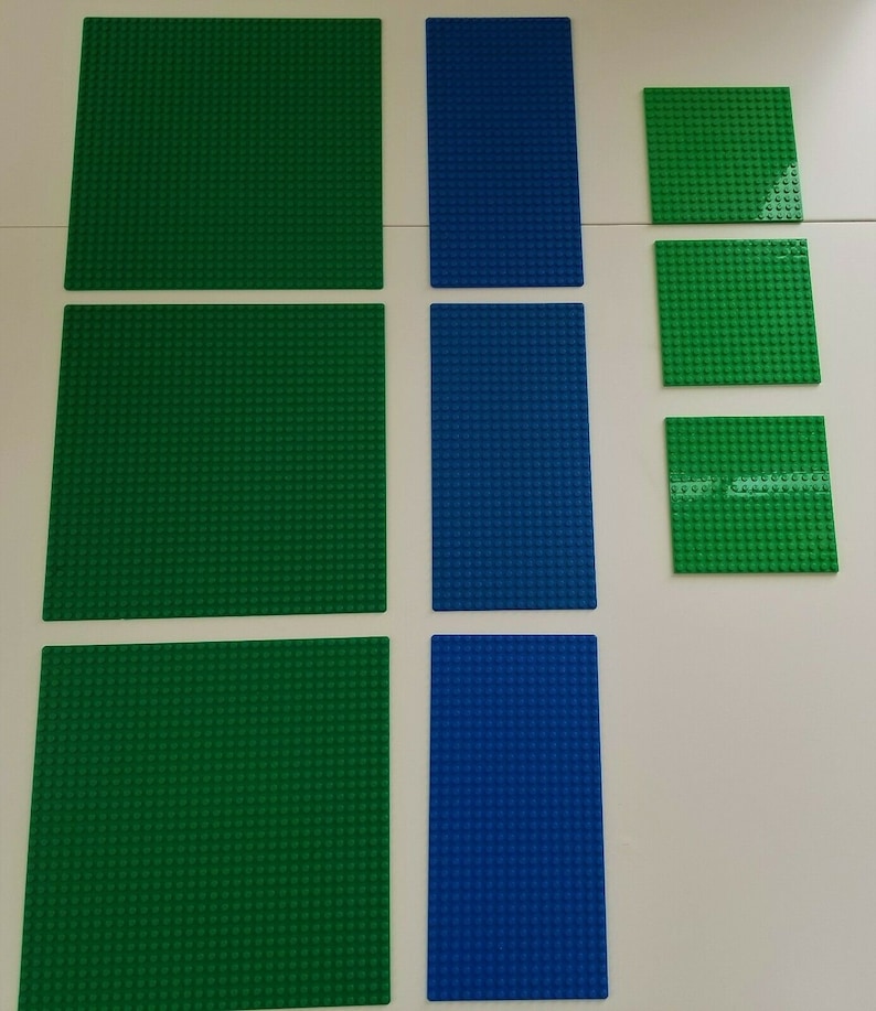 Lego 16x16 16x32 32x32 Studded Base Plates QUANTITY 3 You Pick - Etsy