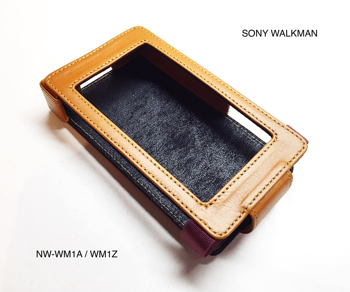 Sony Walkman NW-WM1A / WM1Z Leather Case - Etsy