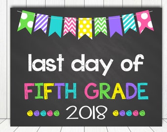 Fifth grade poster | Etsy