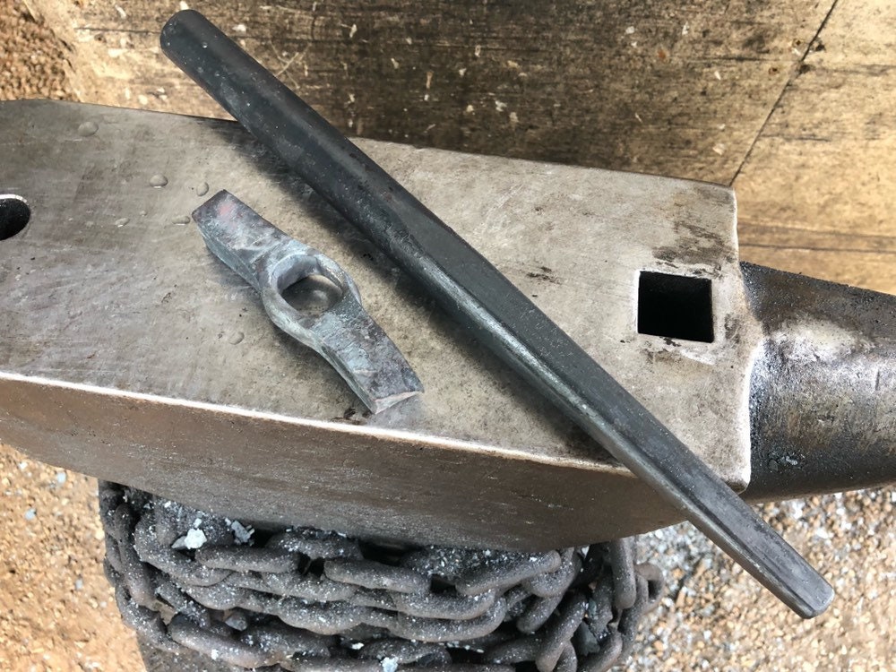 Hand Forged Hammer Eye Drift - Etsy