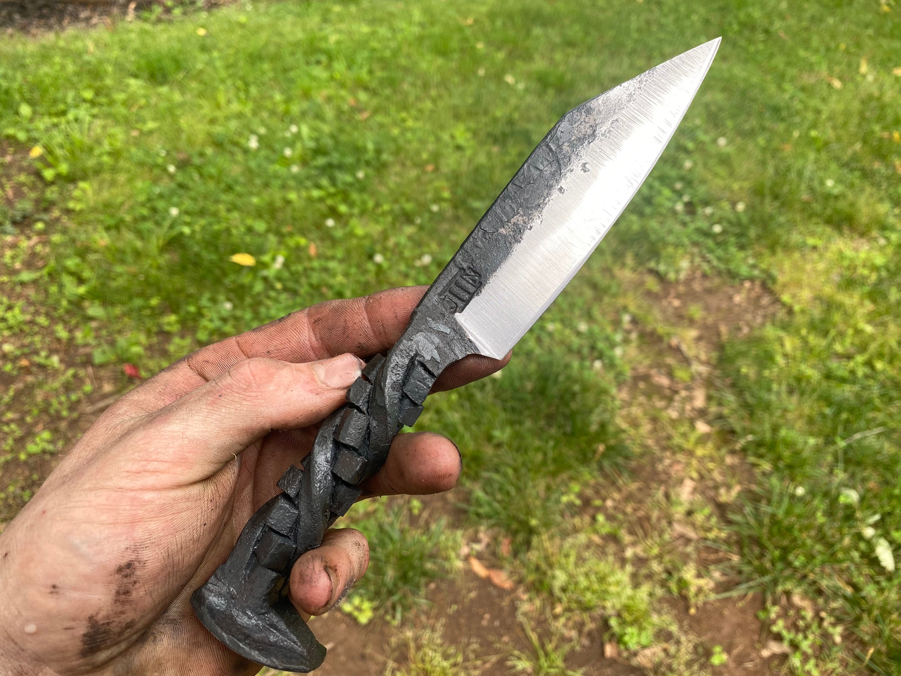 Handmade Railroad Spike Knives
